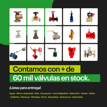 Válvulas Industriales para Control de Flujo | Provaltec